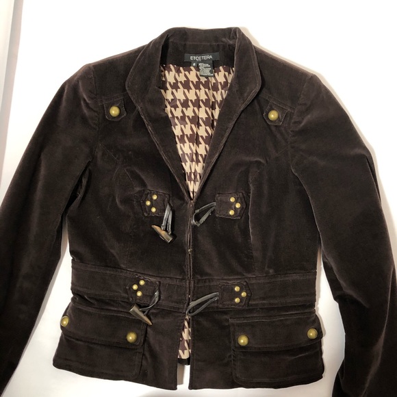 Etcetera | Jackets & Coats | Etcetera Chocolate Brown Jacket | Poshmark
